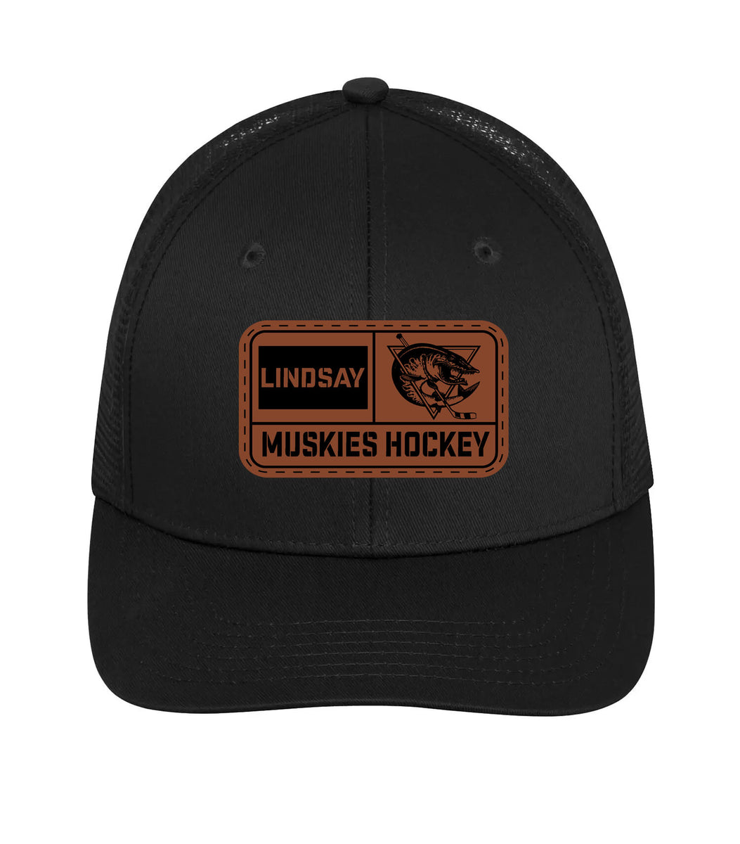 Lindsay Muskies Mesh Back Hat - Patch (Rectangle) – Lindsay Sportsline ...